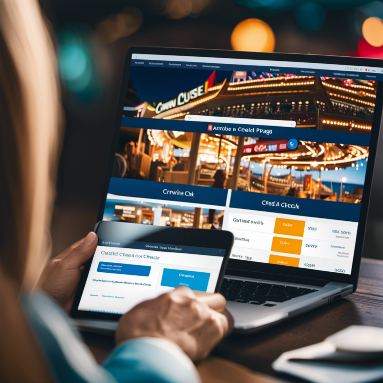 How to Check Carnival Cruise Credit - Voyager Info