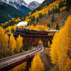 Scenic Fall Foliage Ride: Durango-Silverton Railroad Through the San ...